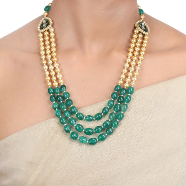 Chamak ANUPA KUNDAN NECKLACE SET – Art Karat Global