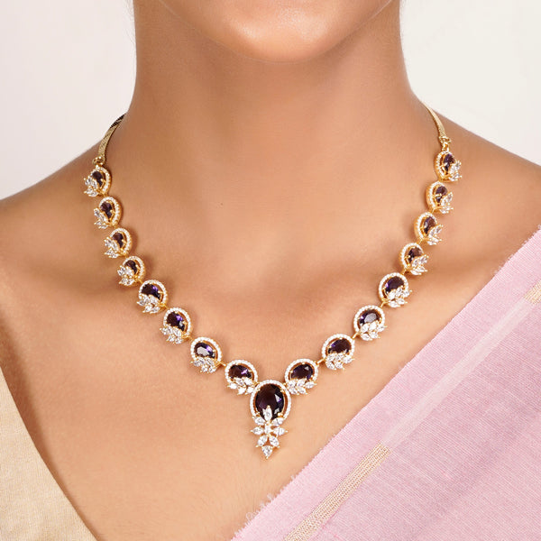 22k Gold Plated Zivara Viyara Necklace Set – Art Karat Global