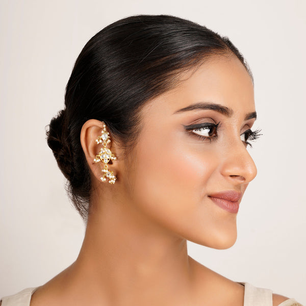 22k Gold Plated Kavya Velani Kaan Chain – Art Karat Global